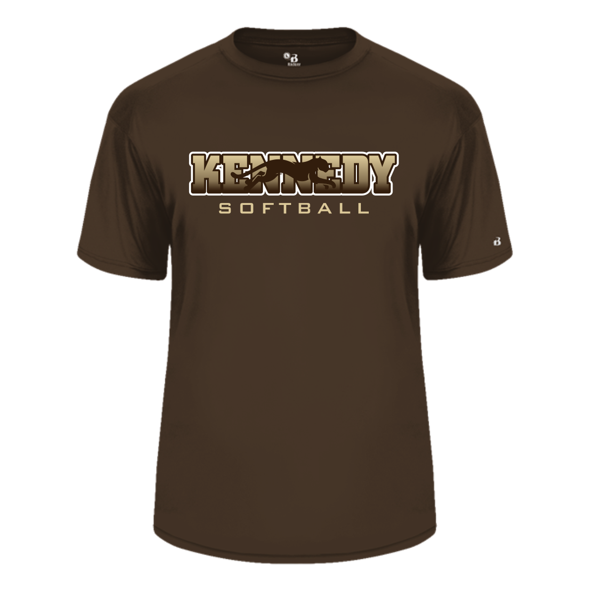 Kennedy Softball Performance Shirt with Cougar Logo - Bagger Sports
