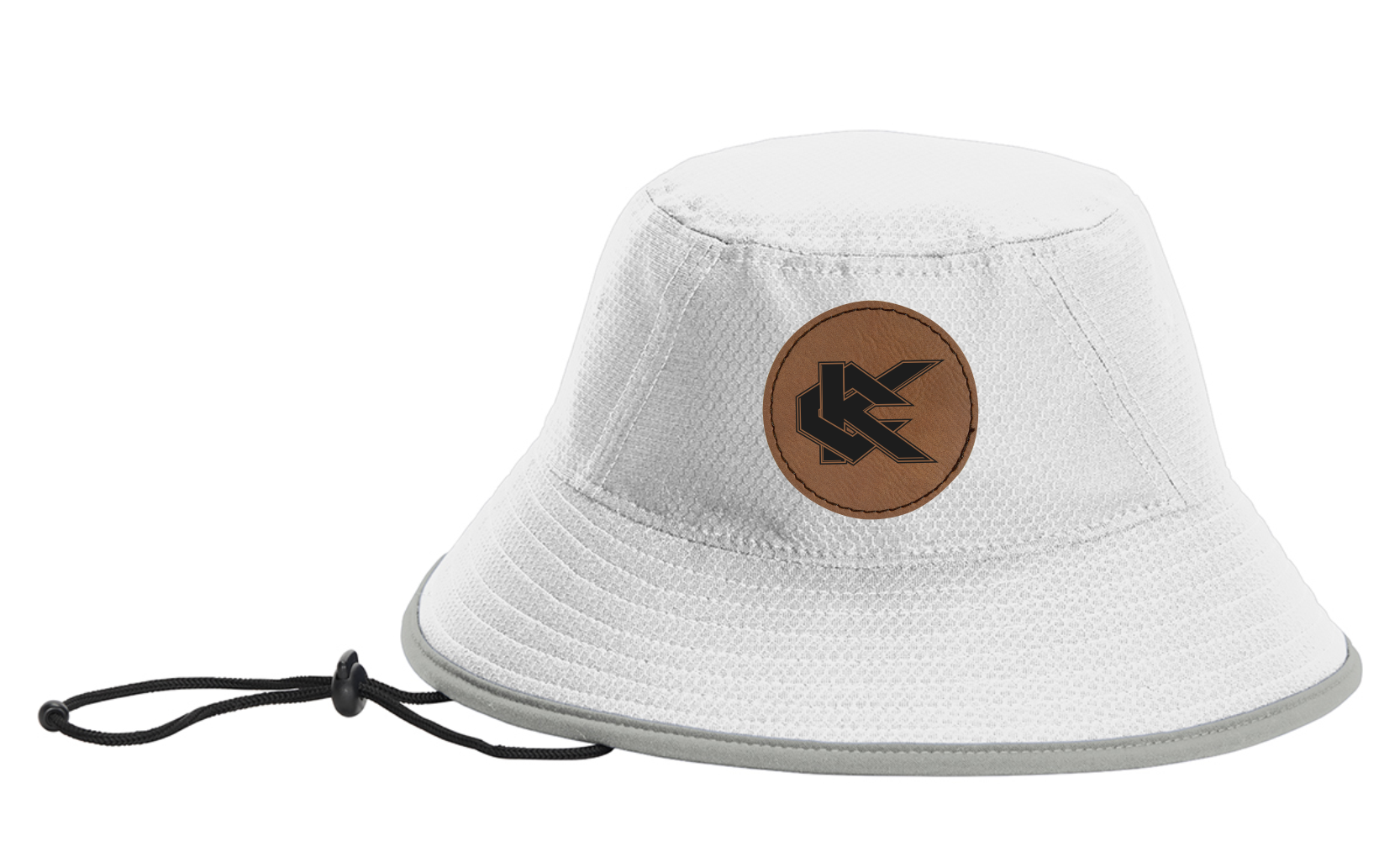 Kennedy Softball Laser Engraved Patch New Era Hex Bucket Hat - NE800 - Bagger Sports