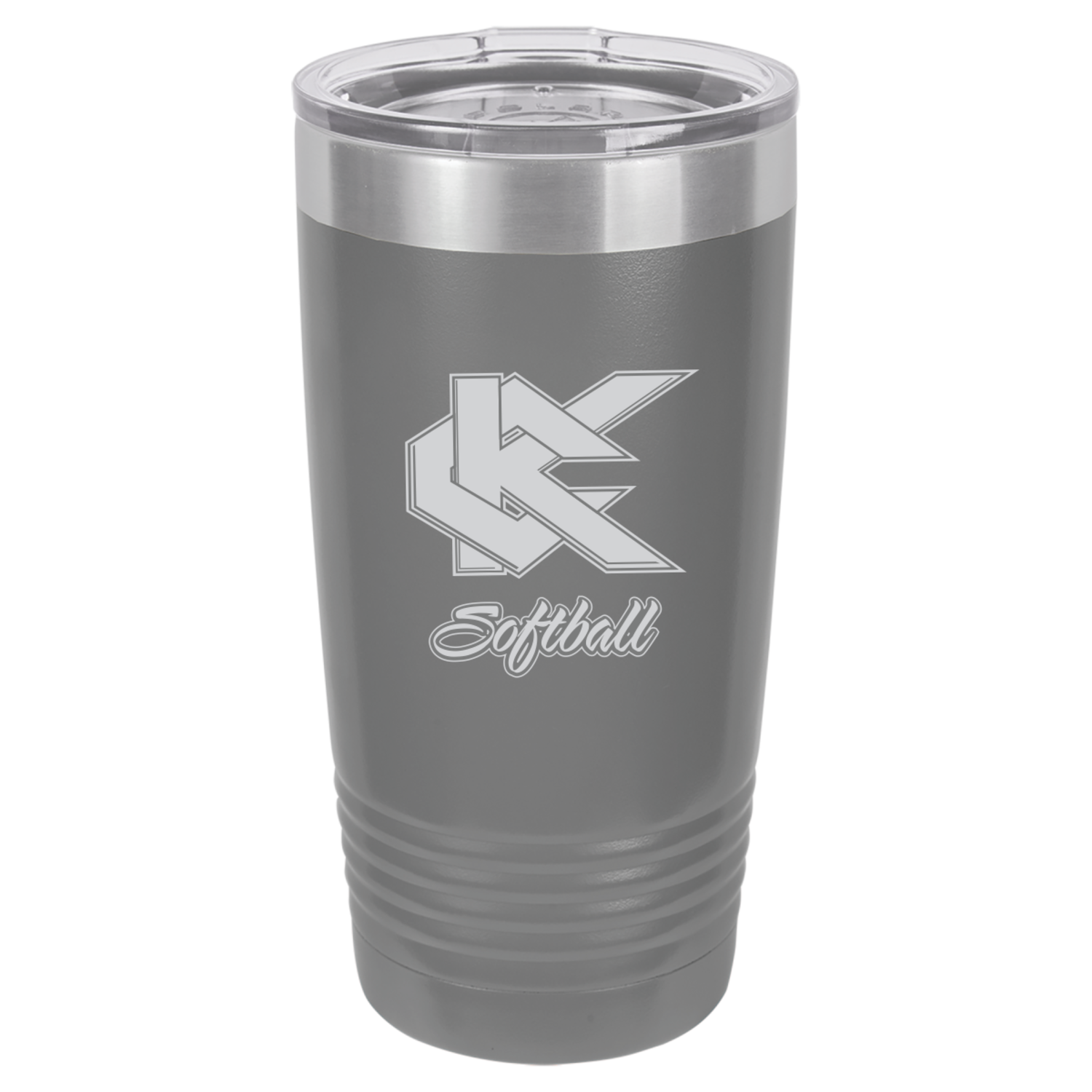 Kennedy Softball Laser Engraved Ringneck Vacuum Insulated Tumbler w ...