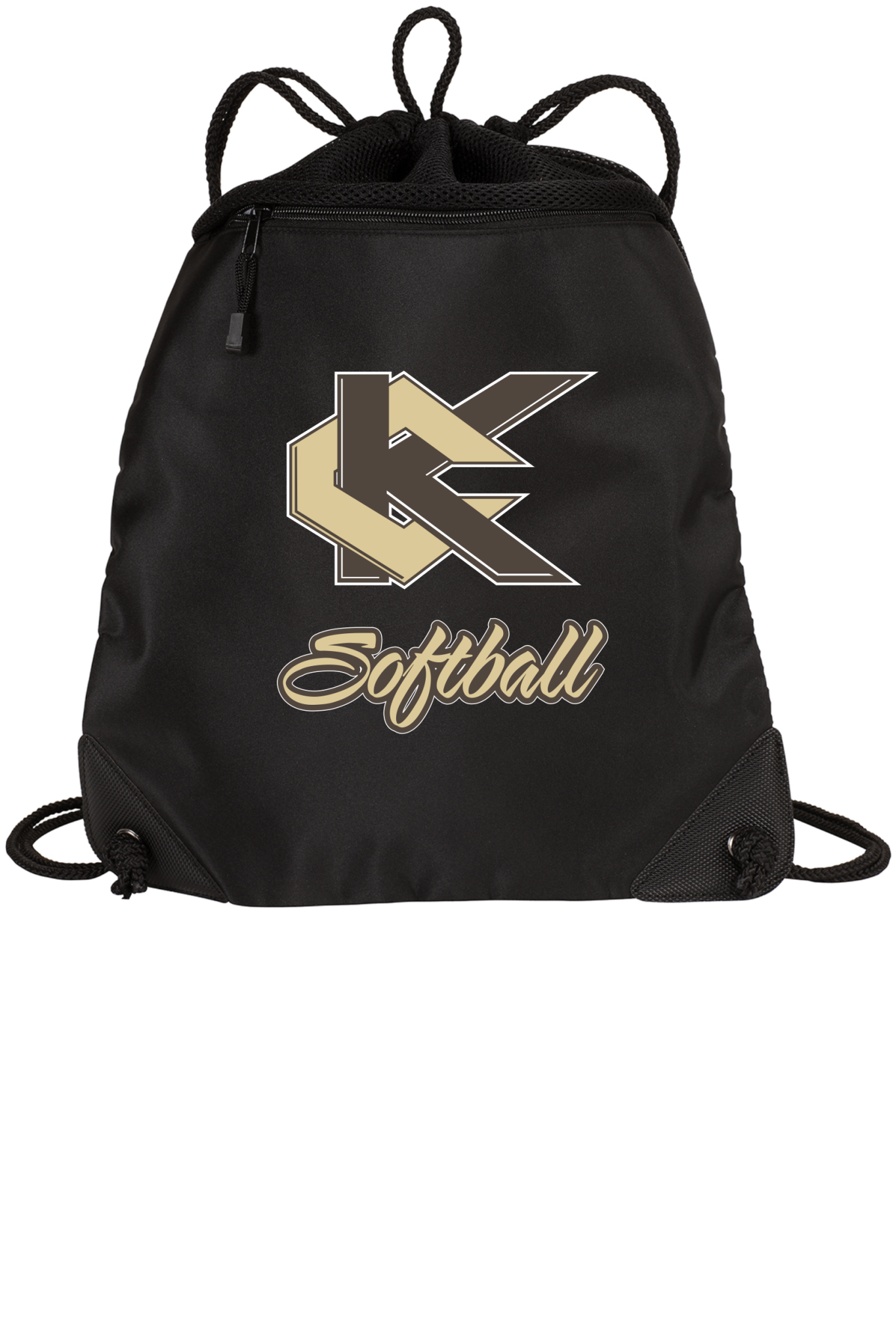 Kennedy Softball - Cinch Pack with Mesh Trim - Bagger Sports