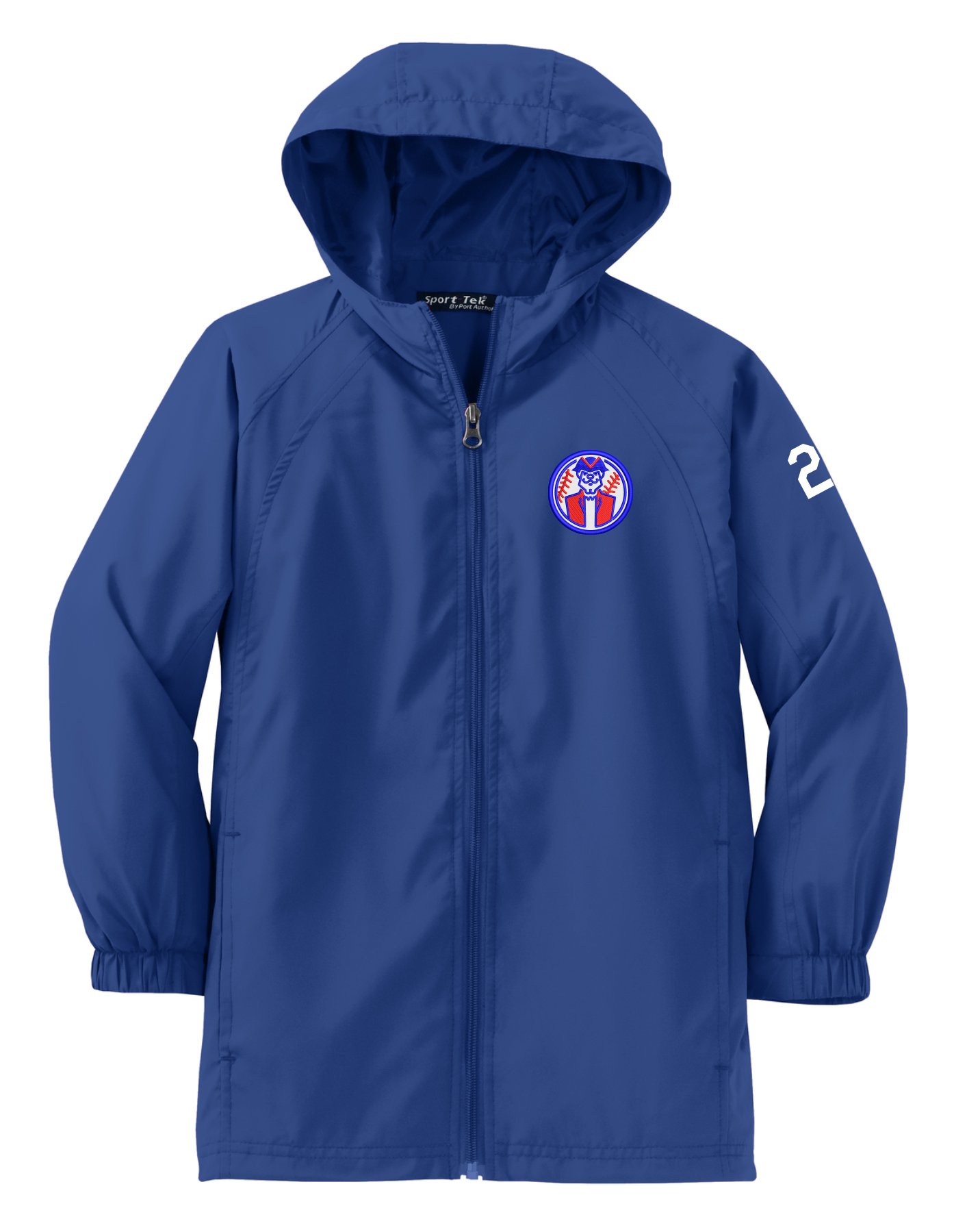 Squires Baseball Hooded Raglan Jacket - Bagger Sports