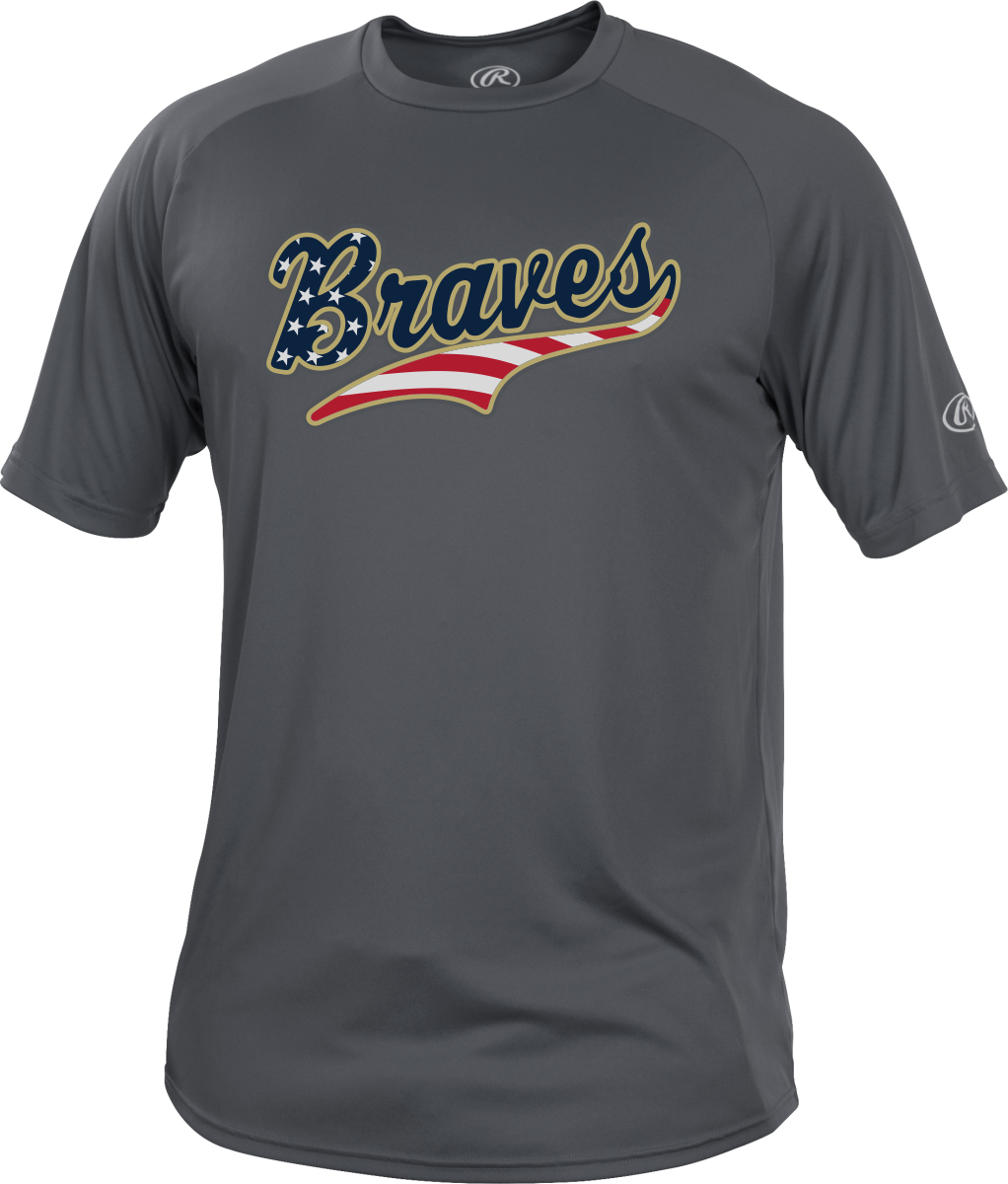 Braves Baseball Rawlings USA Jersey - Bagger Sports