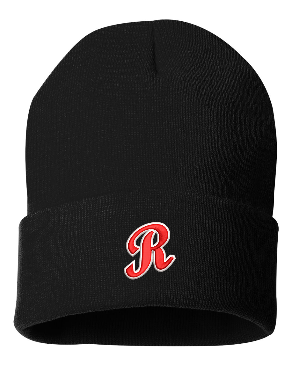 Rebels Baseball Fold Over Beanie - Bagger Sports