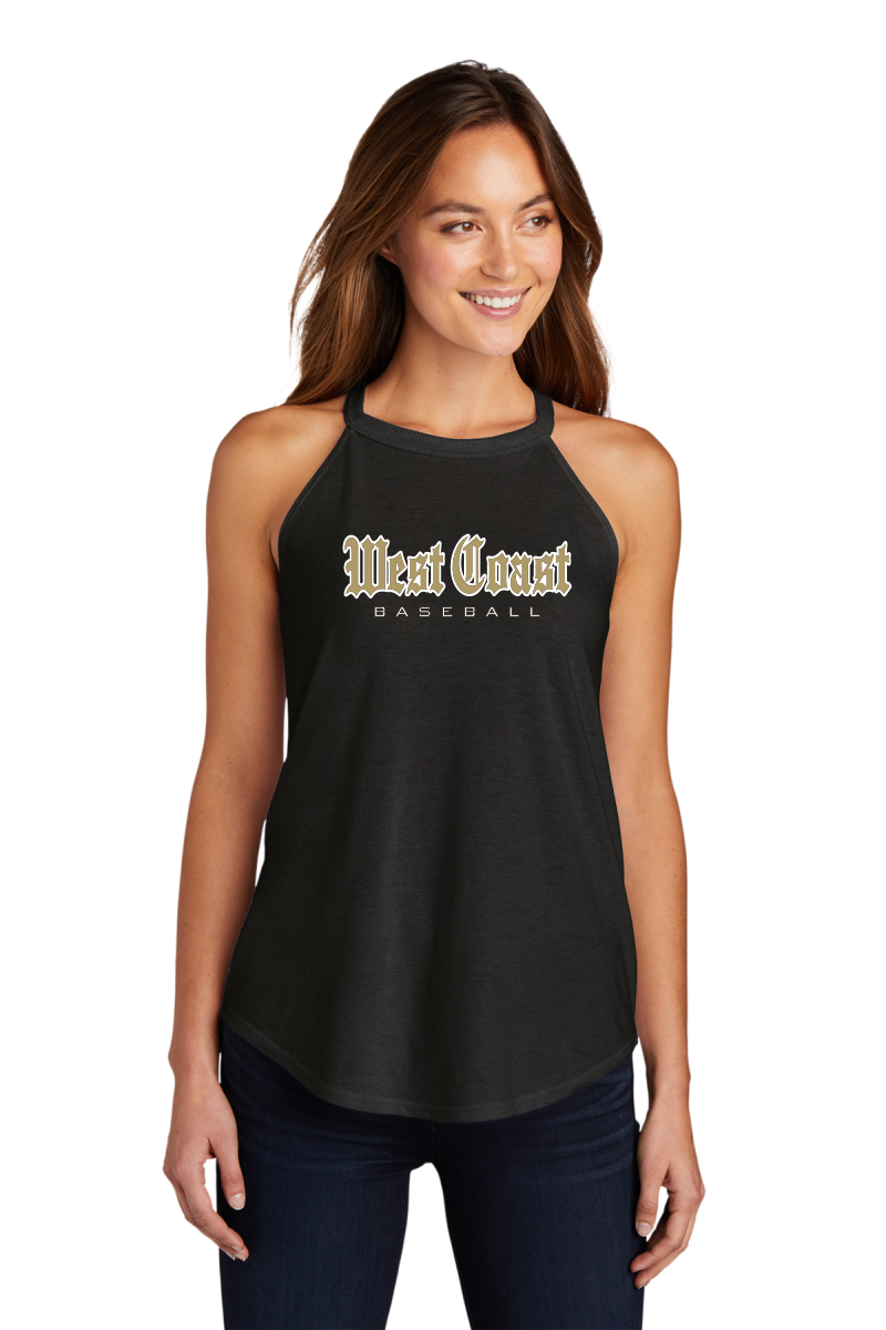 West Coast Baseball Women's Perfect Tri Rocker Tank - Bagger Sports