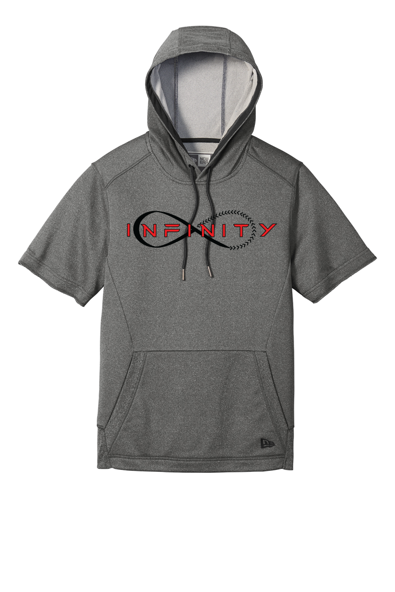Infinity Baseball New Era ® Performance Terry Short Sleeve Hoodie ...