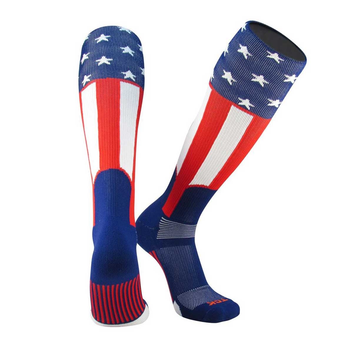 TCK Sports TCK Uncle Sam Sock - Royal/Red/White - Bagger Sports
