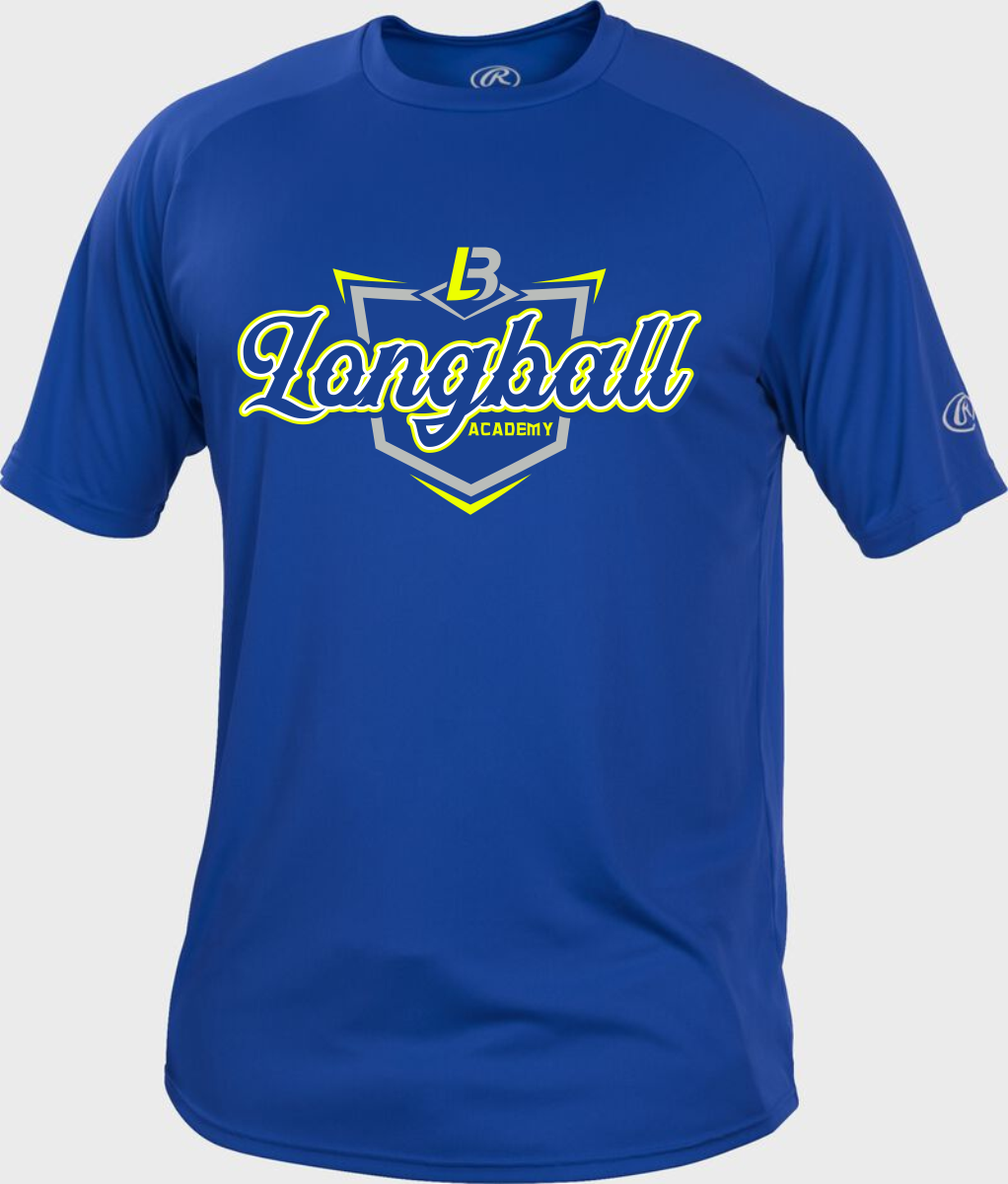 Longball Baseball Academy Rawlings Tech Short Sleeve - Bagger Sports