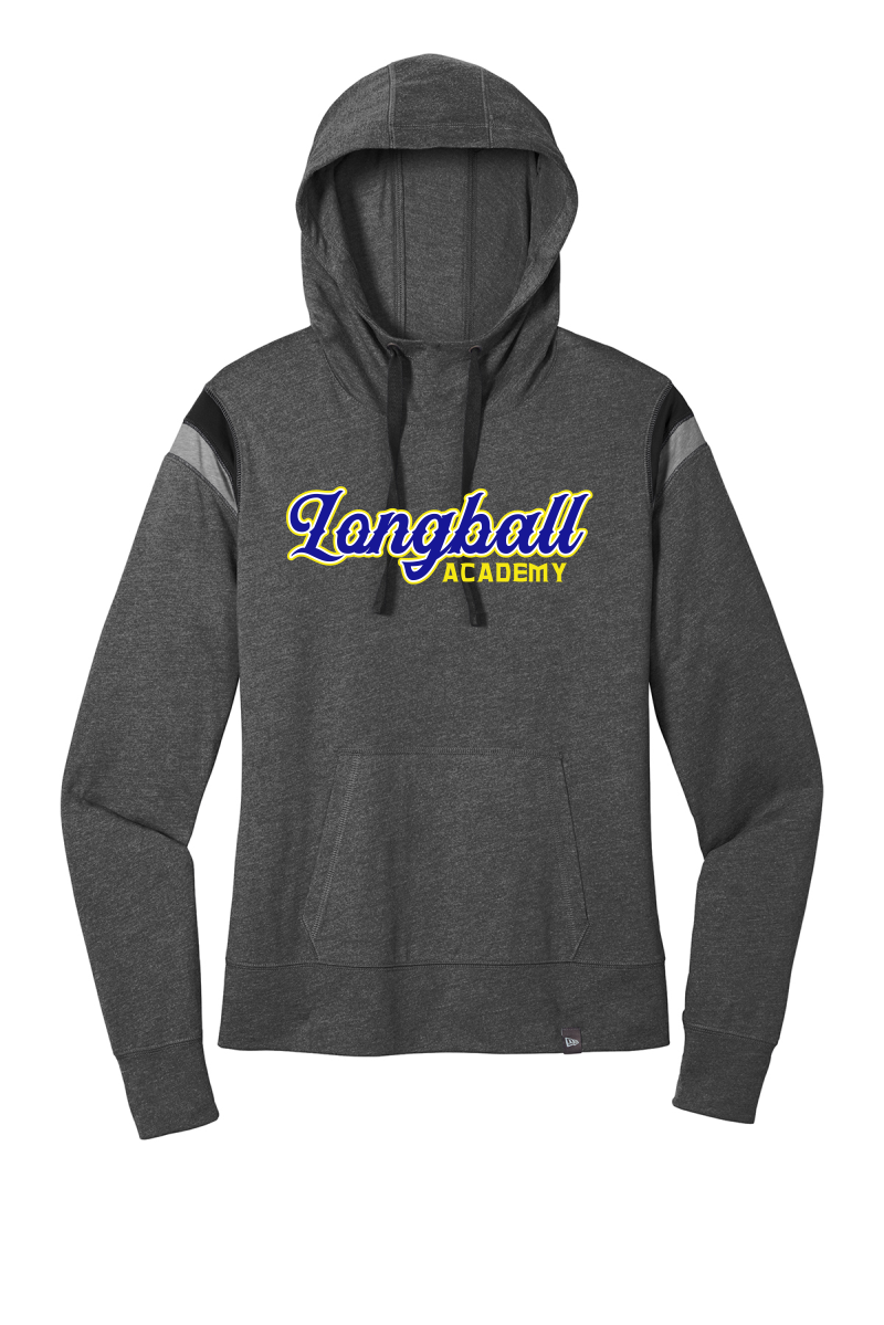 Longball Baseball Academy New Era Ladies Heritage Blend Varsity Hoodie ...
