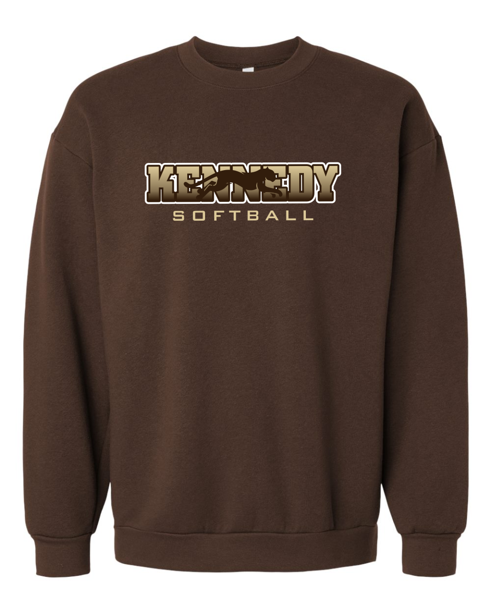 Kennedy Softball Reflex Fleece Crew - Bagger Sports
