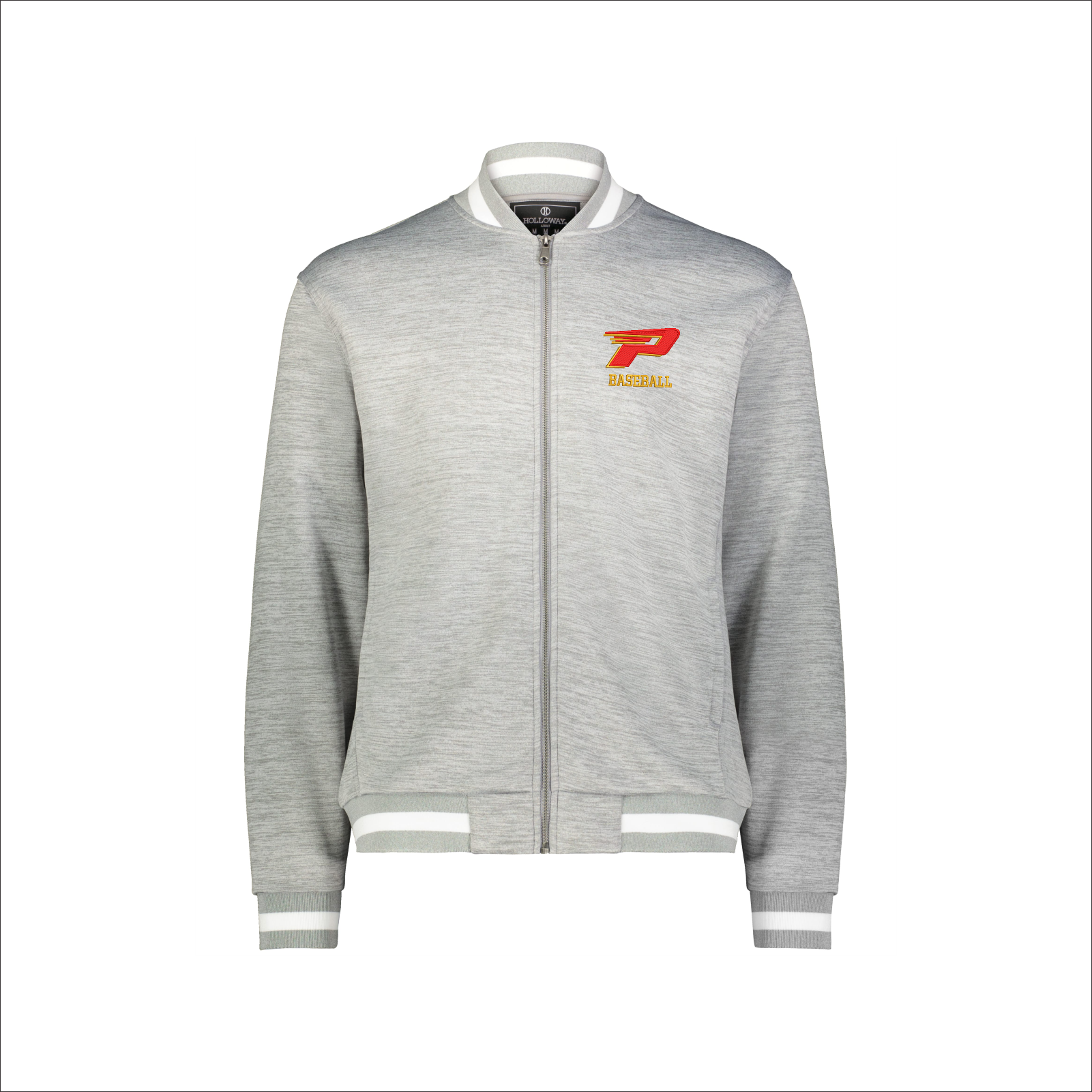 Holloway Paraclete Baseball V-Street Full Zip Jacket - Bagger Sports