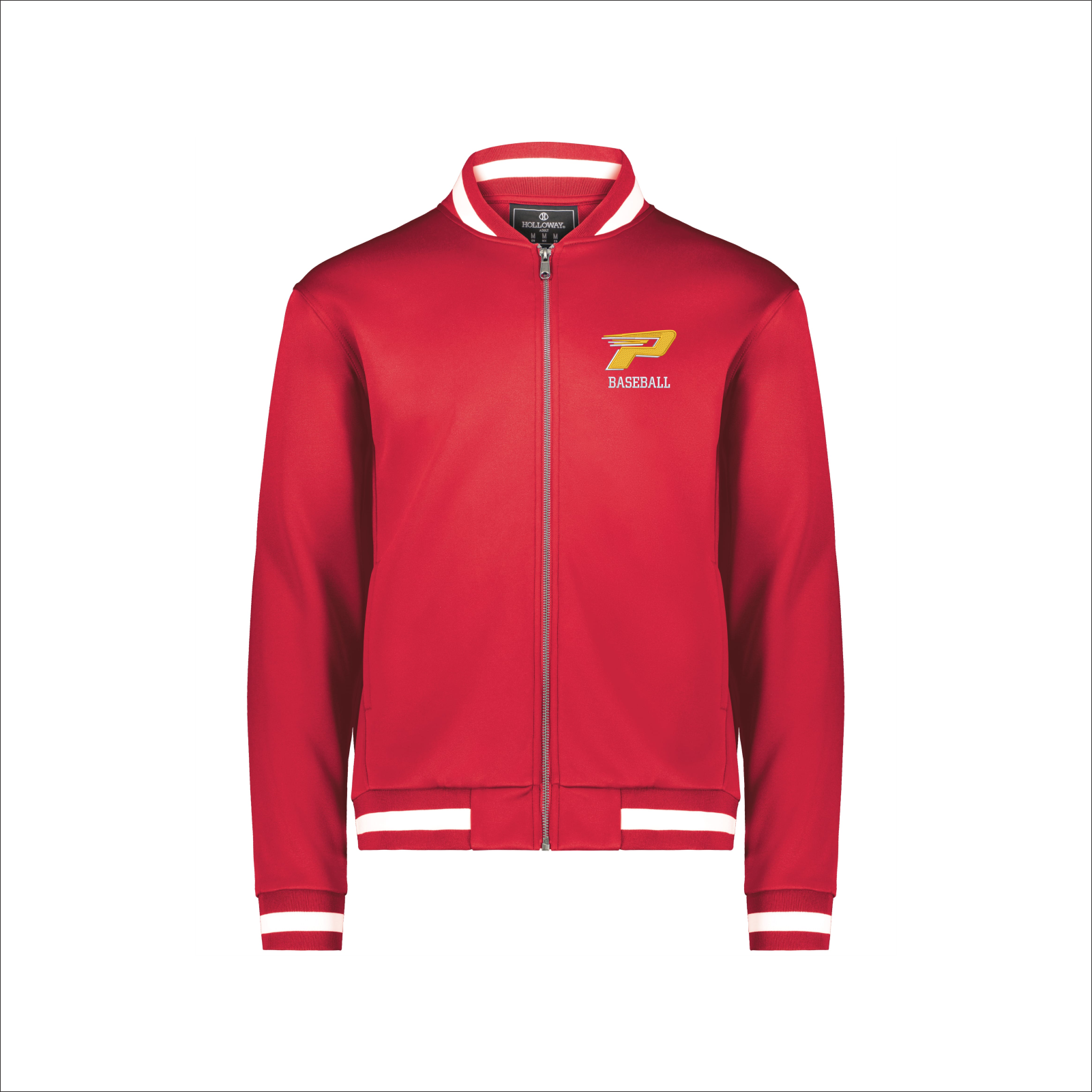 Holloway Paraclete Baseball V-Street Full Zip Jacket - Bagger Sports