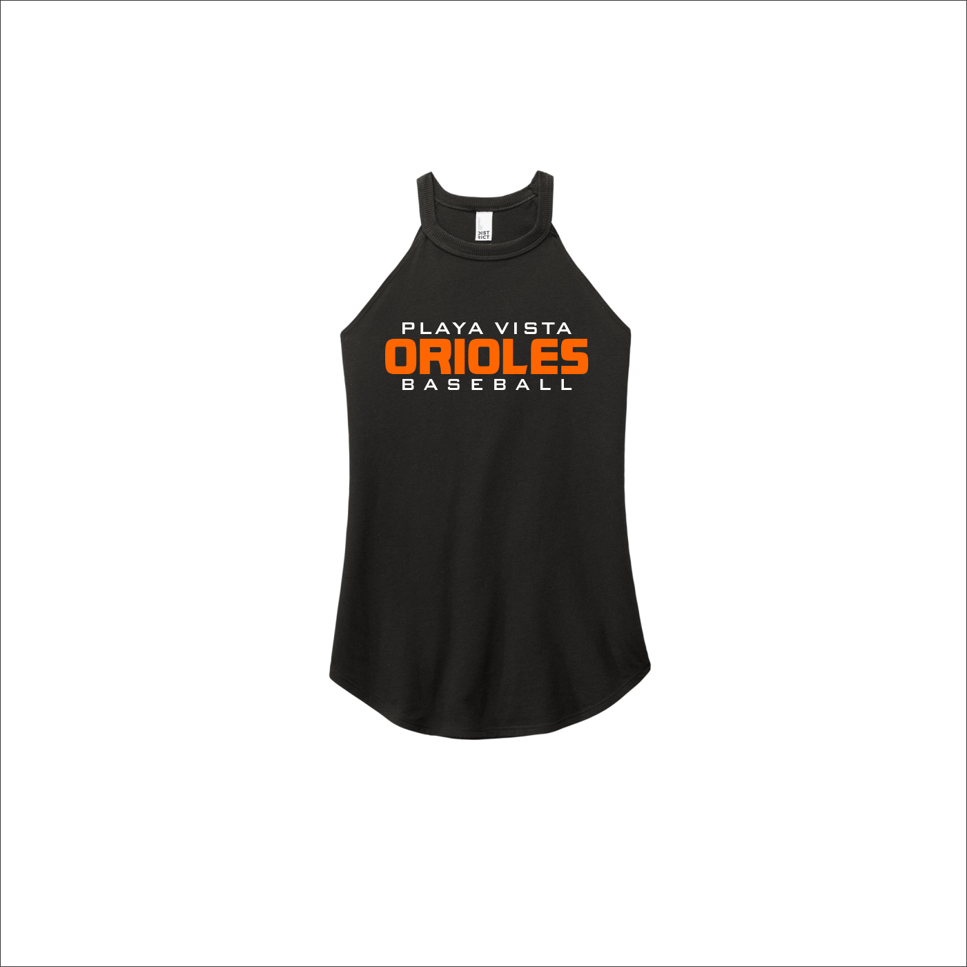 Playa Vista Orioles Women's Perfect Tri Rocker Tank - Bagger Sports