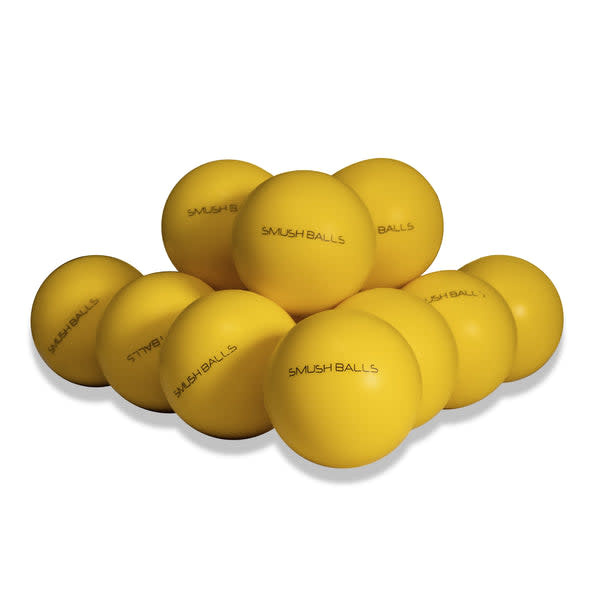 SmushBalls Yellow - 1 Dozen - Bagger Sports