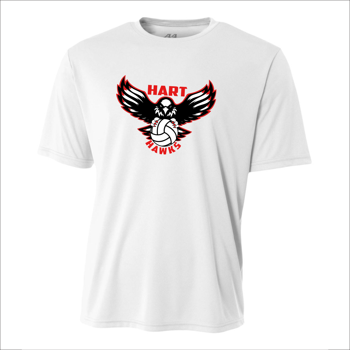 Hart Hawks Girl's Volleyball Sublimation Men's Performance Crew ...