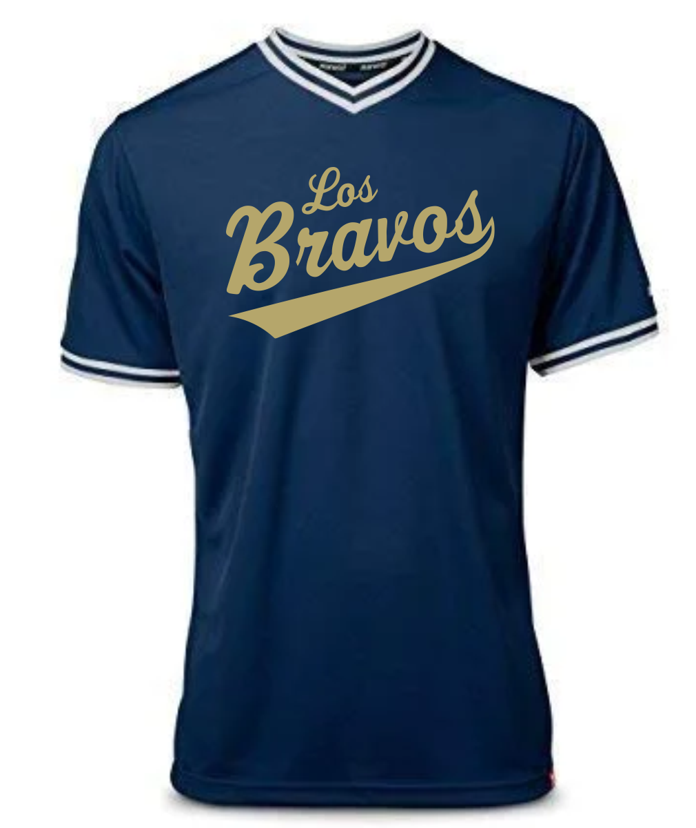 Braves Baseball Los Bravos Jersey - Bagger Sports