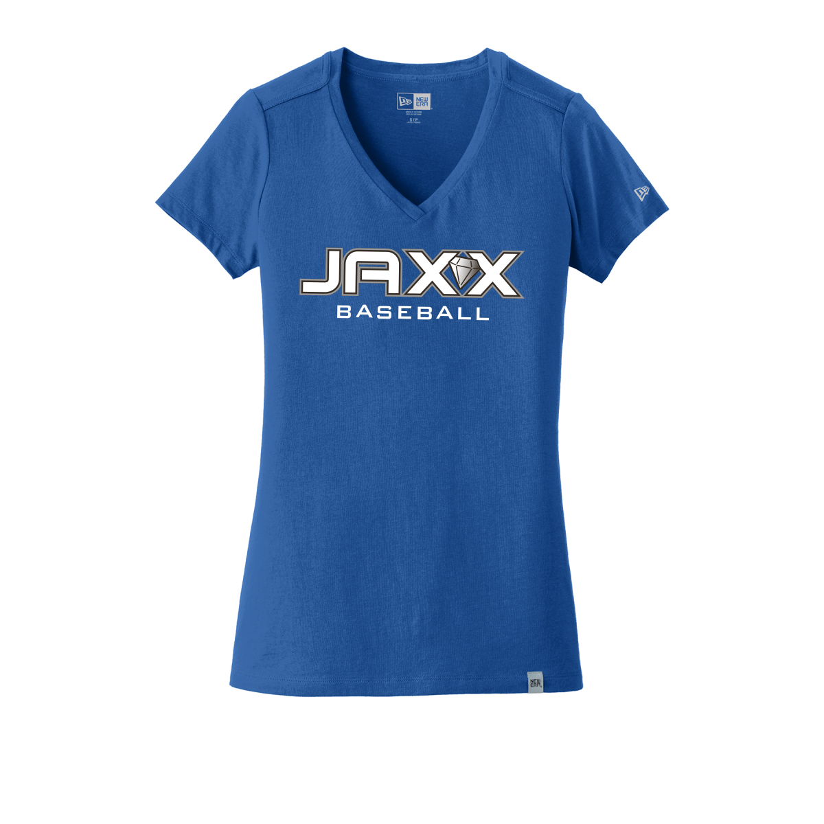 JAXX Baseball Ladies Heritage Blend V-Neck Tee - Bagger Sports