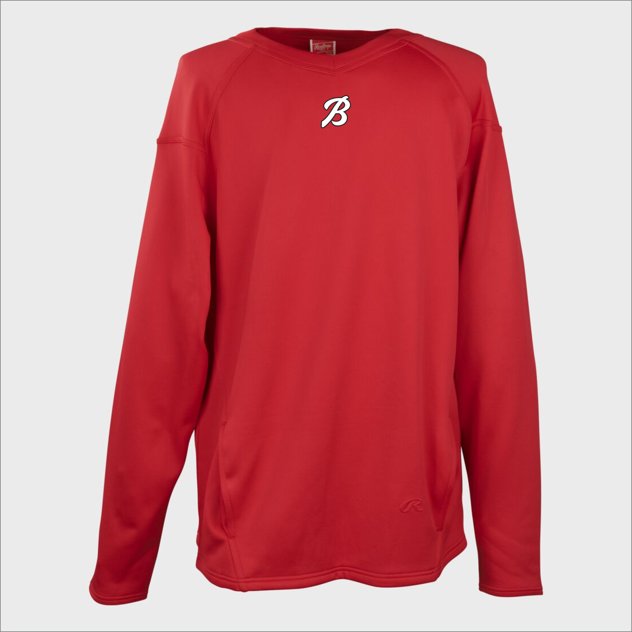 Burroughs Baseball Rawlings Performance Dugout Pullover Fleece - Bagger ...