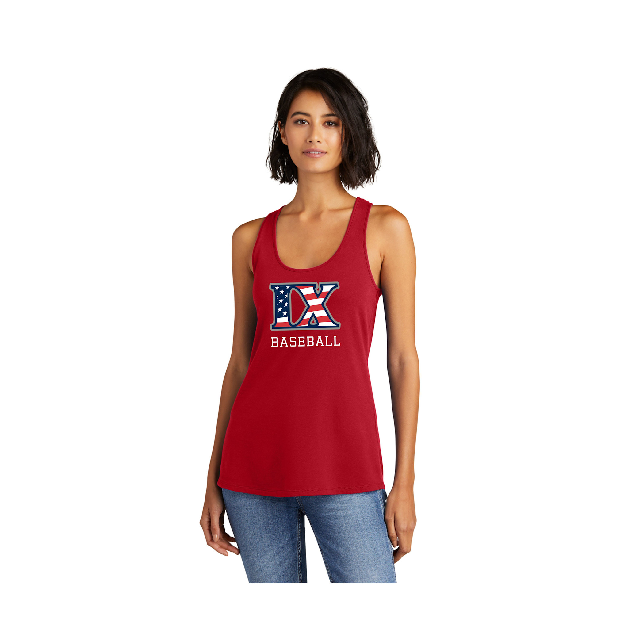 The Nine IX Women's Racerback Tank - Bagger Sports
