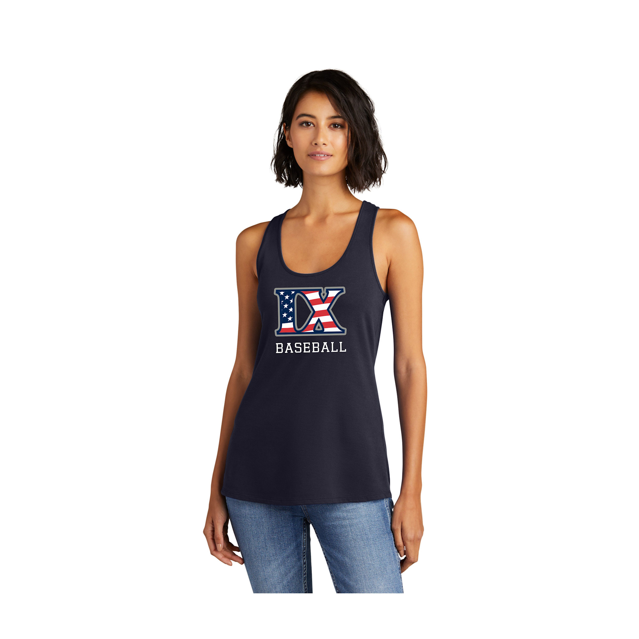 The Nine IX Women's Racerback Tank - Bagger Sports