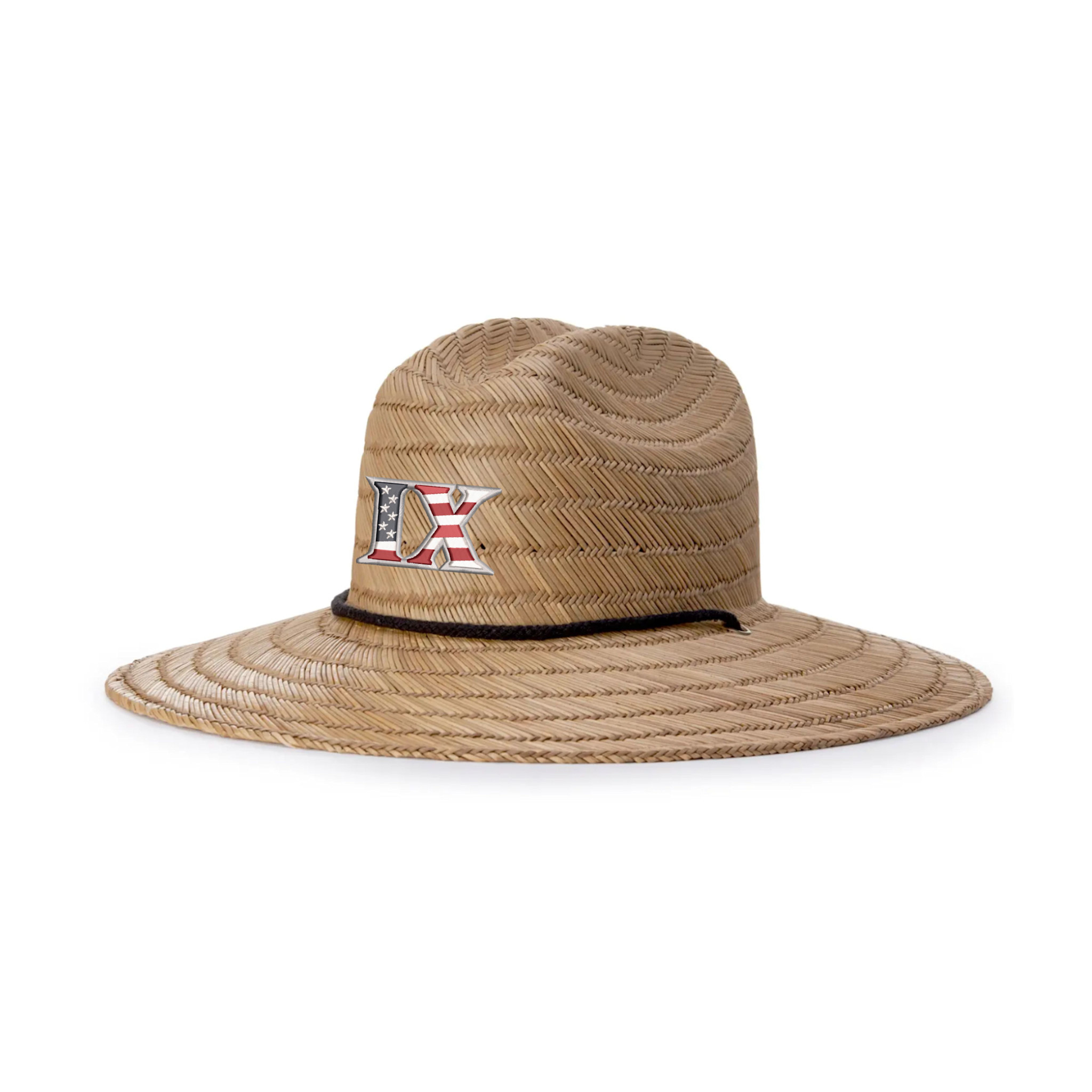 The Nine IX Baseball Waterman Straw Hat - Bagger Sports