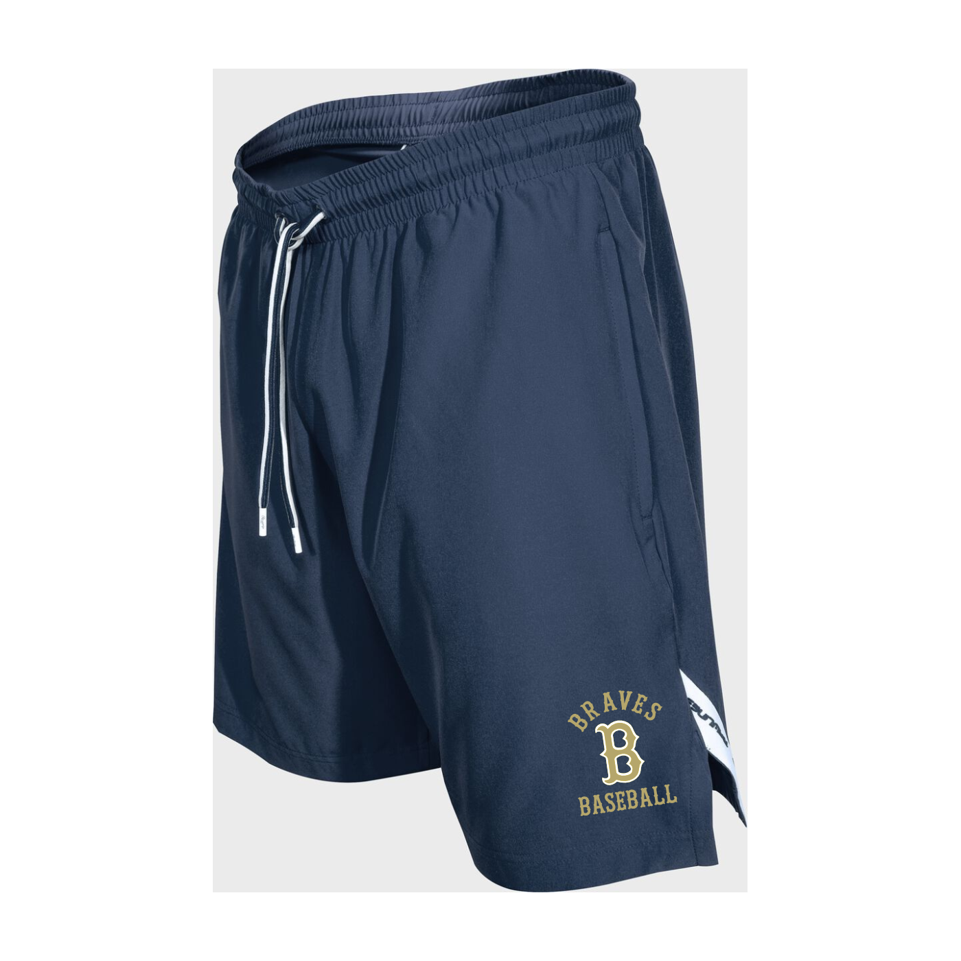 Braves Baseball Rawlings Shorts - Bagger Sports