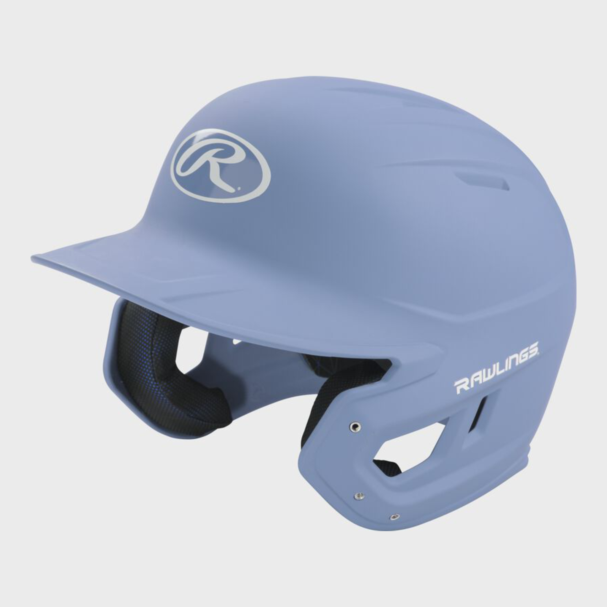 Rawlings Braves Baseball Columbia Blue Mach Helmet - Bagger Sports