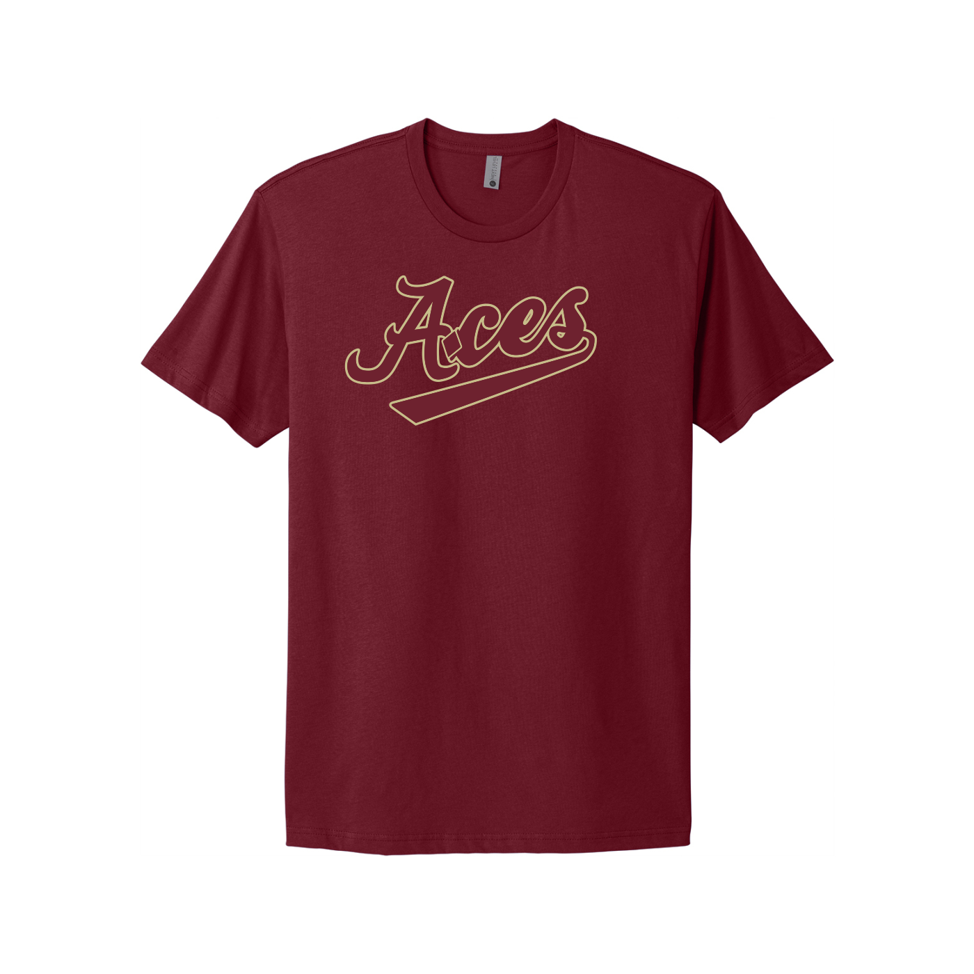 Aces Baseball Cotton Short Sleeve Crew - Bagger Sports