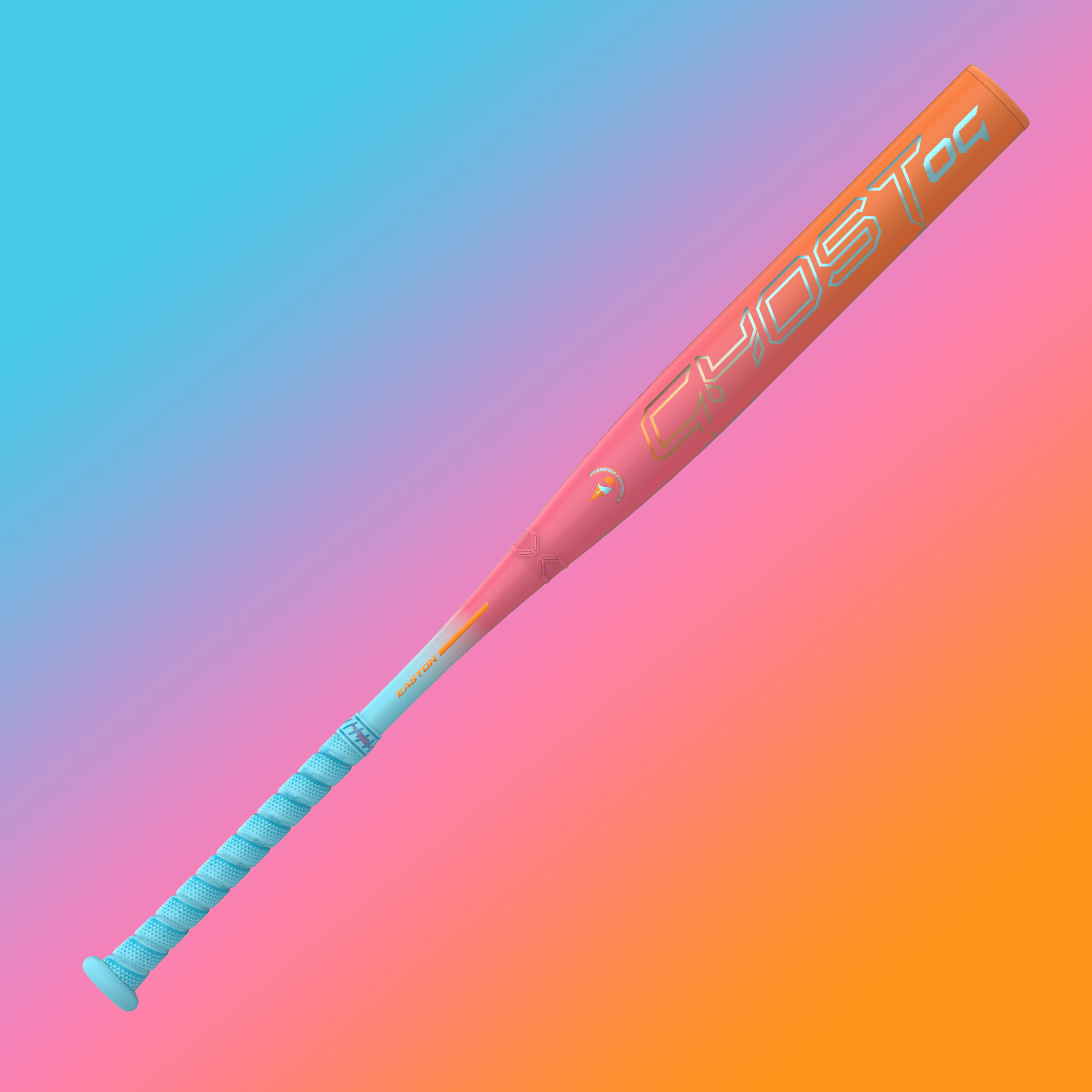 2026 Easton Ghost OG Rainbow Sherbert (-10) Fastpitch Bat - EFP5GHRS10 ...