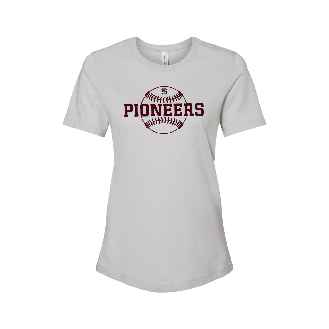 Simi Baseball Ladies Relaxed Crew Tee - Bagger Sports