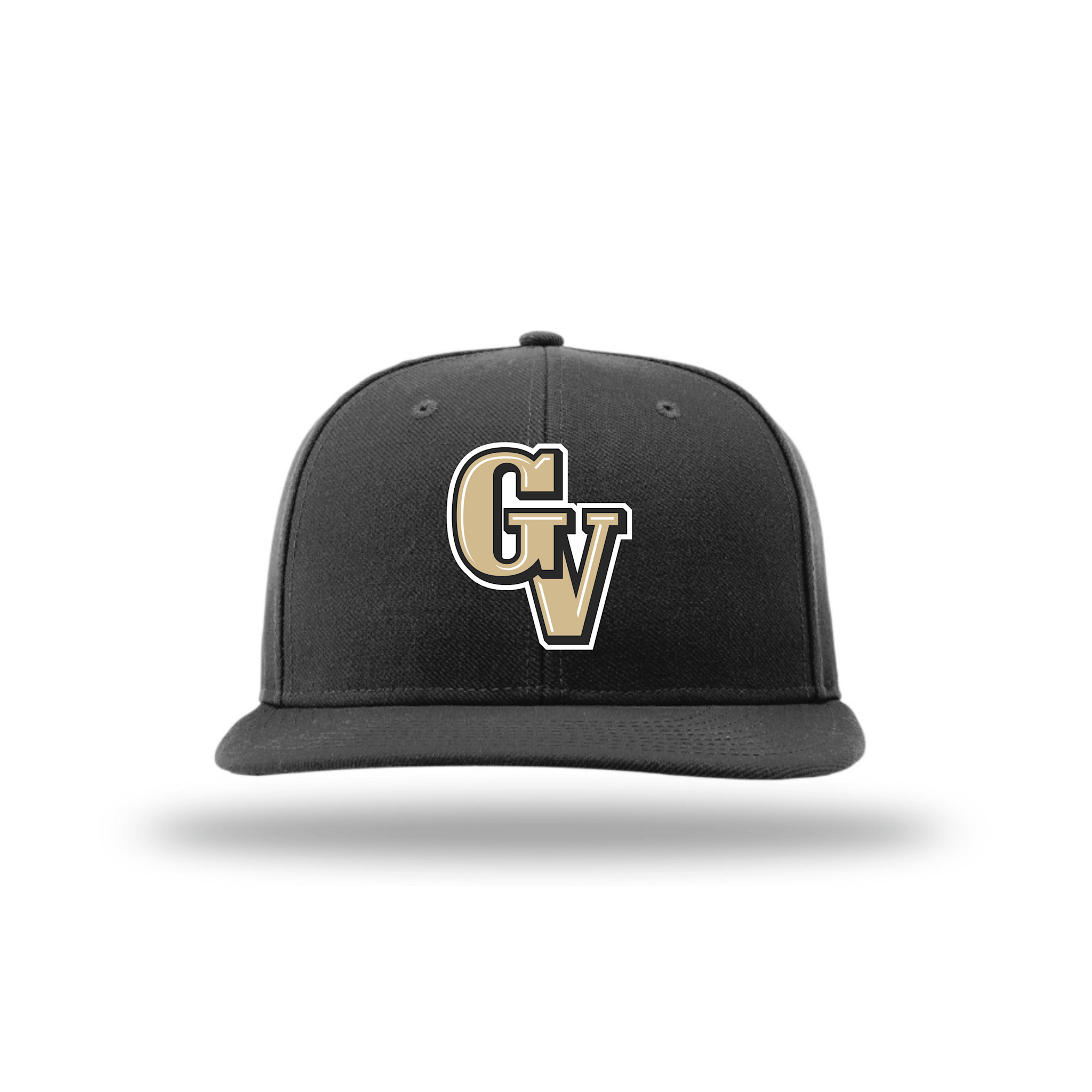 GV Baseball PTS65 Fitted Cap - Black - Bagger Sports