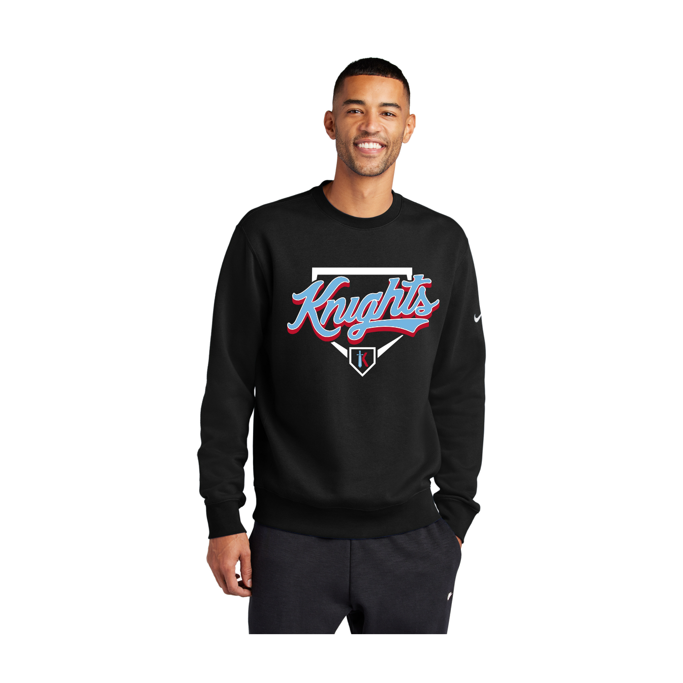 Knights Baseball Nike Fleece Crew - Bagger Sports