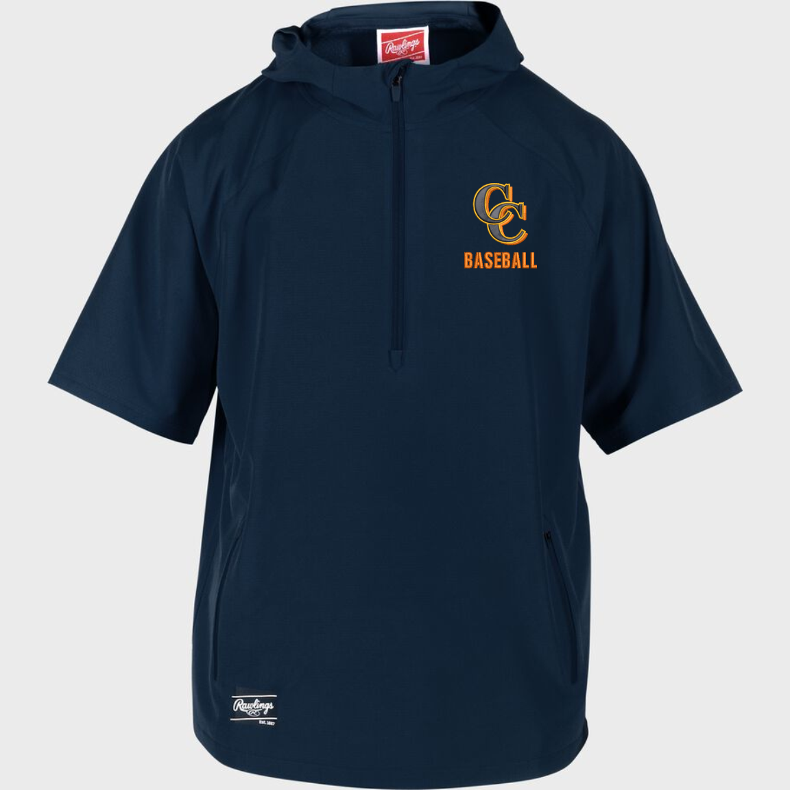 Chatsworth Baseball Rawlings Colorsync Short Sleeve BP Jacket - Bagger ...