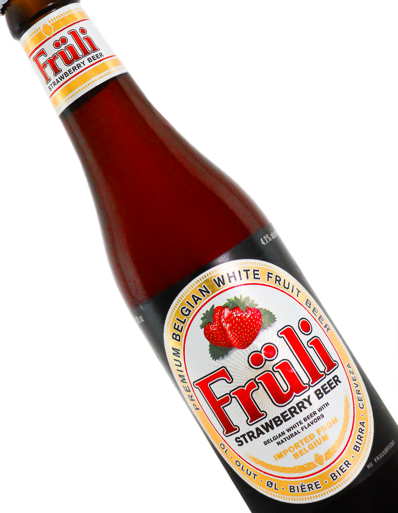 Fruli Strawberry Beer Premium Belgian White Fruit Beer 330ml bottle ...