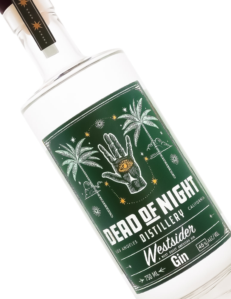 Dead Of Night Distillery "Westsider Gin" A West Coast Inspired American ...