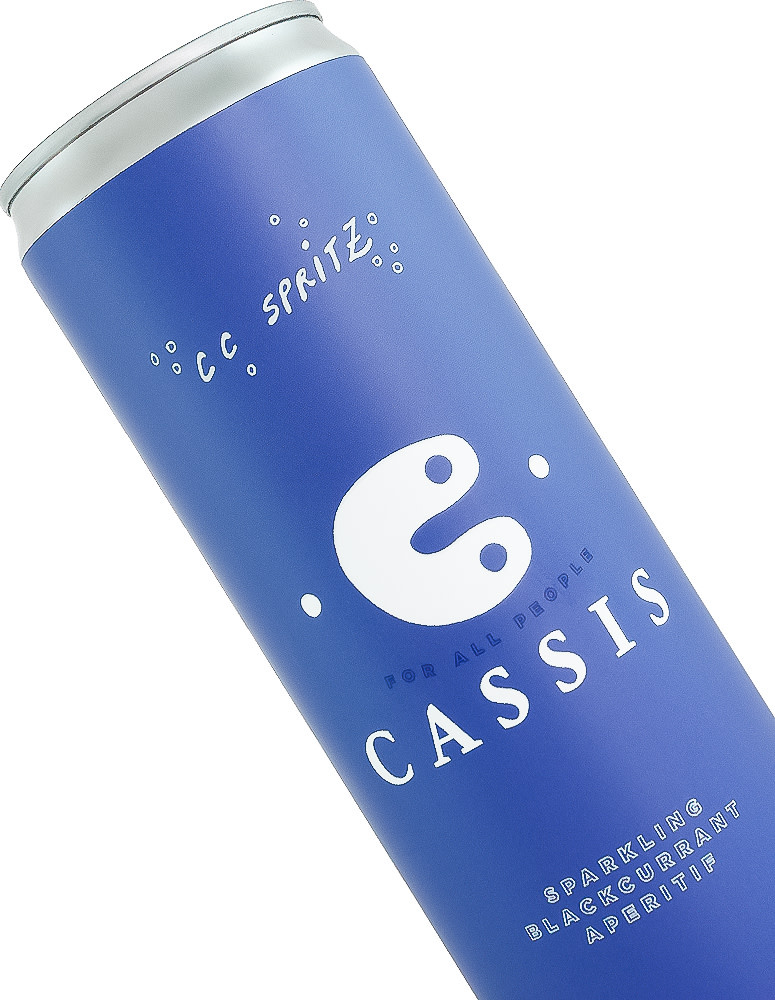 Cassis "CC Spritz" Sparkling Blackcurrant Aperitif 355ml Can - The Wine ...