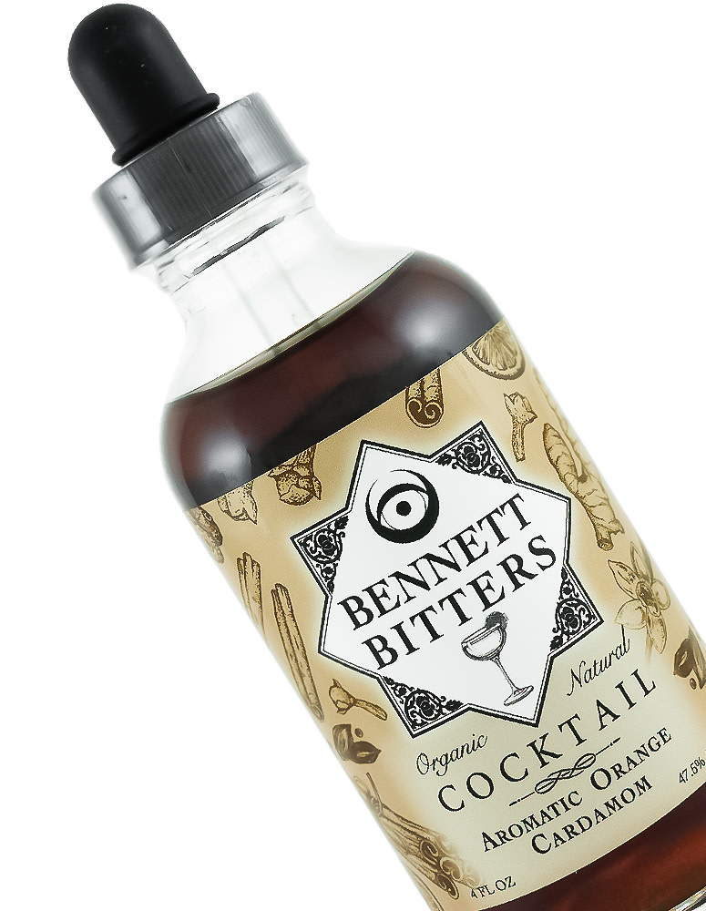 Bennett Bitters "Cocktail" Aromatic Orange Cardamom 4oz Bottle - The ...