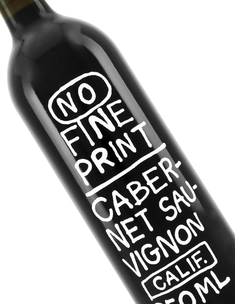 No Fine Print 2023 Cabernet Sauvignon, California - The Wine Country