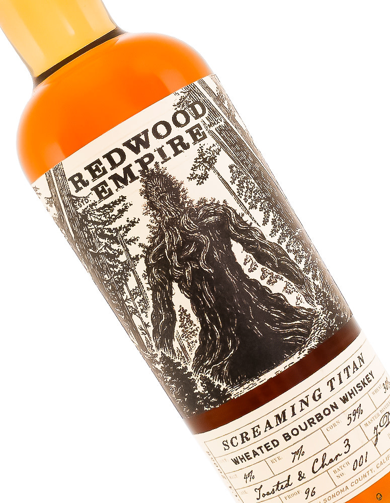 Redwood Empire "Screaming Titan" Wheated Bourbon Whiskey, Sonoma County ...