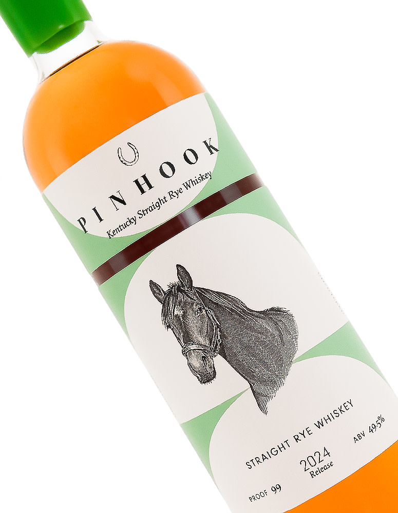 Pinhook 2024 "Straight Rye Whiskey" (Green Wax) Kentucky Straight Rye ...