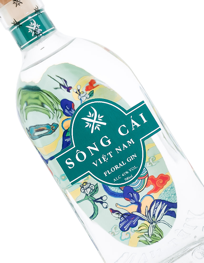 Song Cai Viet Nam Floral Gin, Hanoi, Vietnam 700ml - The Wine Country