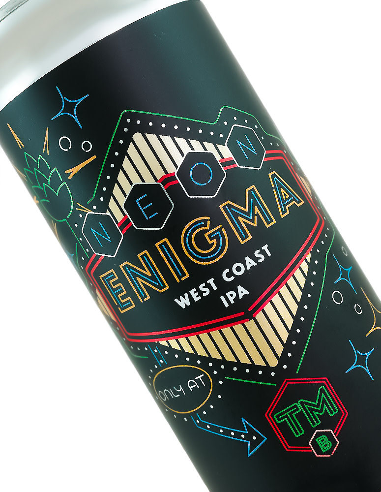 Trademark Brewing "Neon Enigma" West Coast IPA 16oz can - Long Beach ...