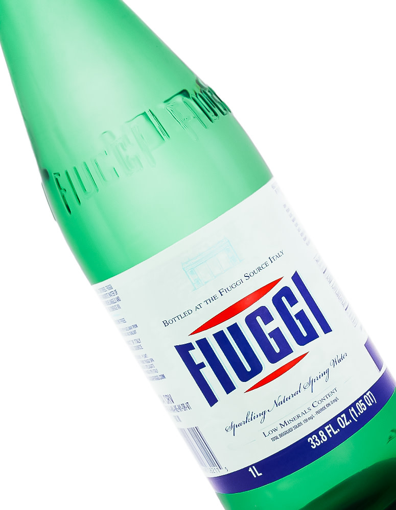 Fiuggi Sparkling Natural Spring Water 1 Liter Bottle, Italy - The Wine ...