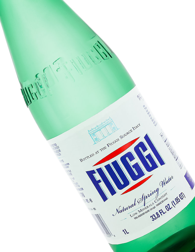 Fiuggi Natural Spring Water 1 Liter Bottle, Italy - The Wine Country