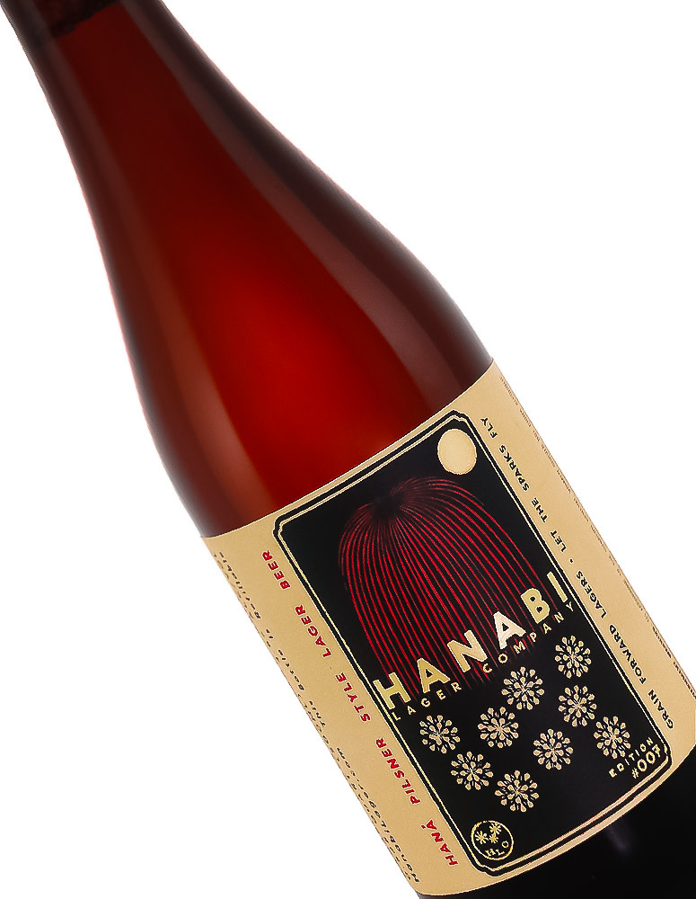 Hanabi Lager "Pilsner Style" Lager 500ml Bottle - Napa, CA - The Wine ...