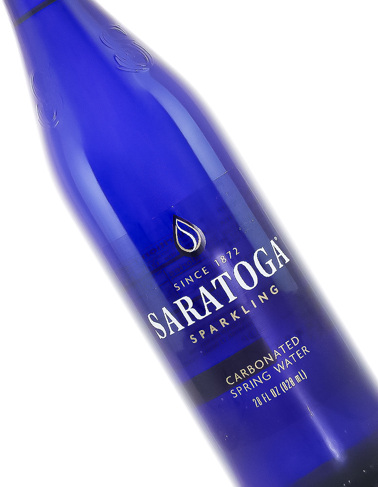 Saratoga Sparkling Carbonated Spring Water 28oz Bottle - The Wine Country