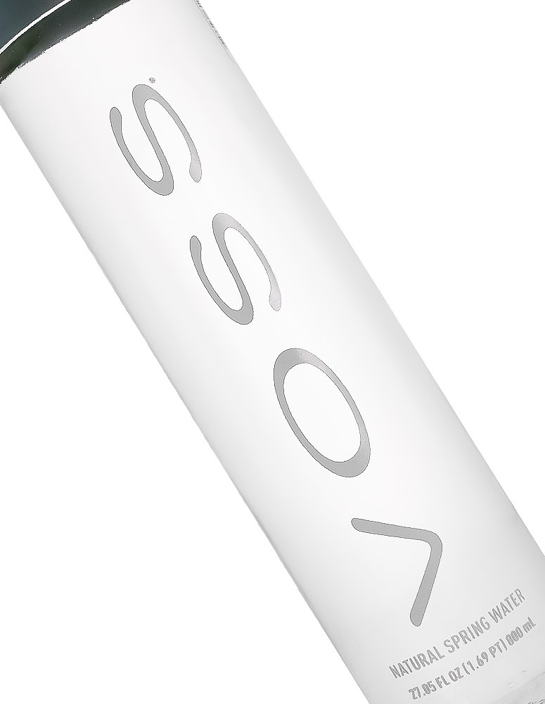 Voss Natural Spring Water 27.5oz Glass Bottle - The Wine Country