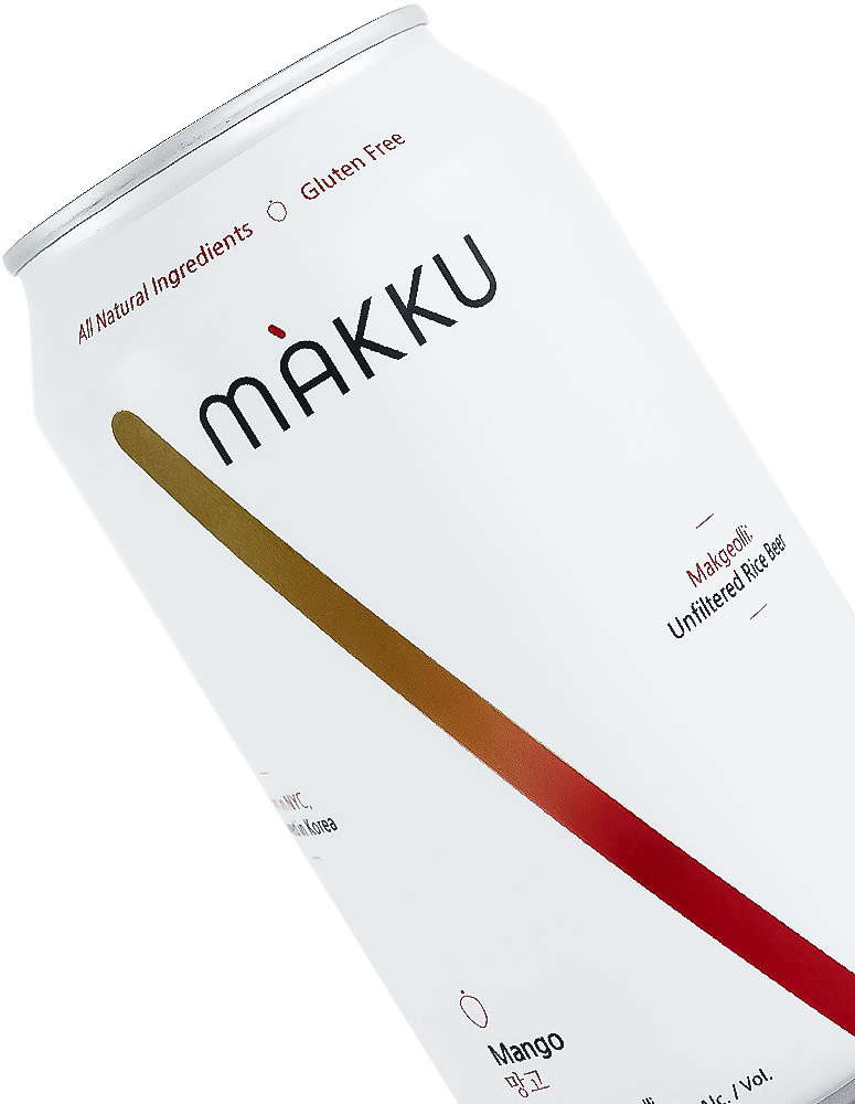 Makku "Mango" Makgeolli Korean Rice Beer 12oz can - Korea - The Wine ...
