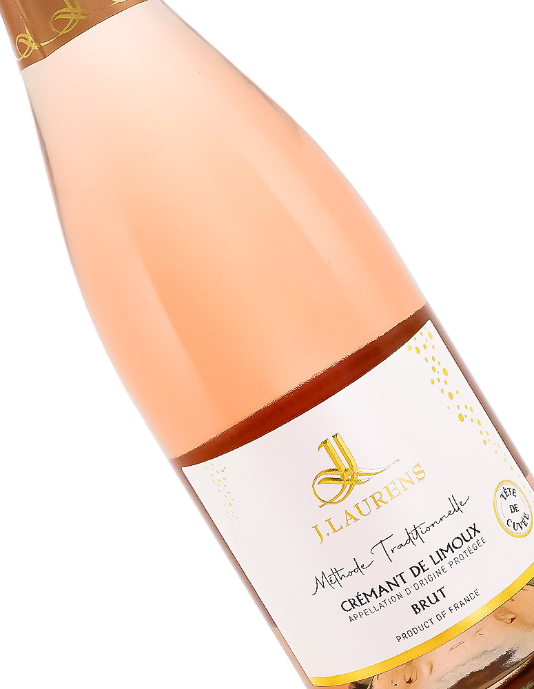 Domaine J. Laurens N.V. Cremant de Limoux Brut Rosé, Languedoc, France ...