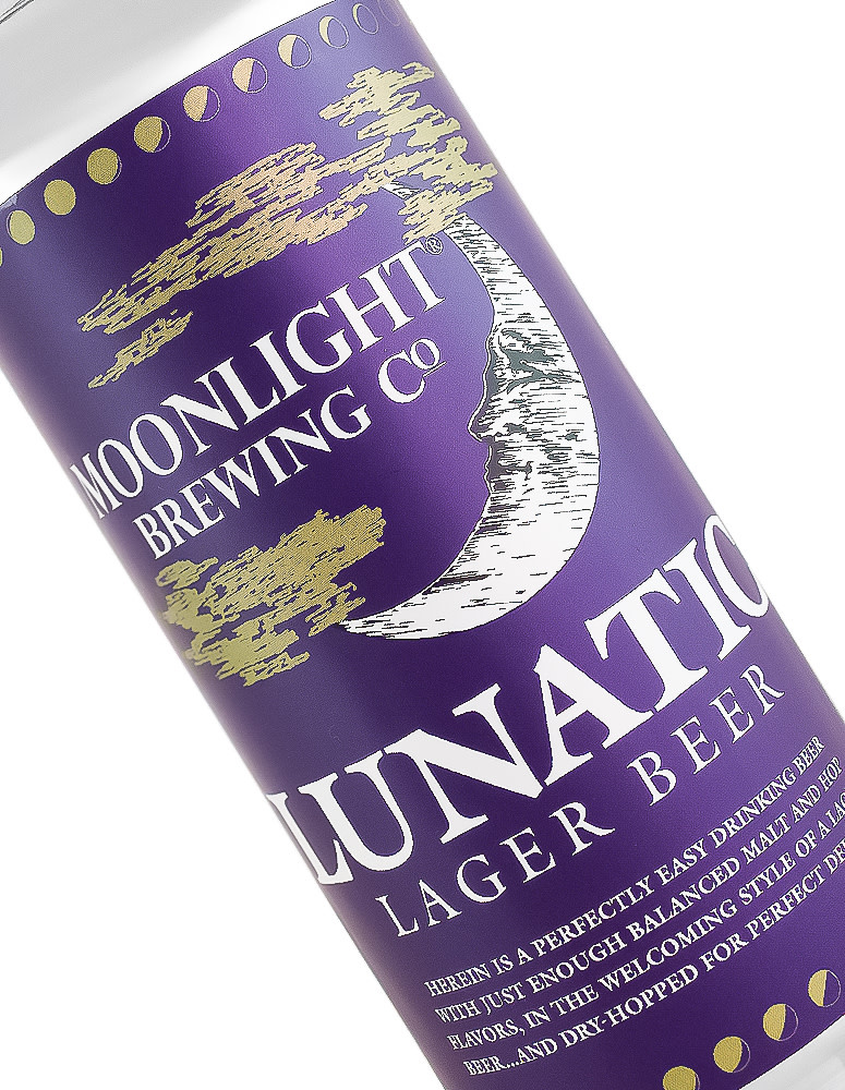 Moonlight Brewing "Lunatic" Lager 16oz Can - Santa Rosa, CA - The Wine ...