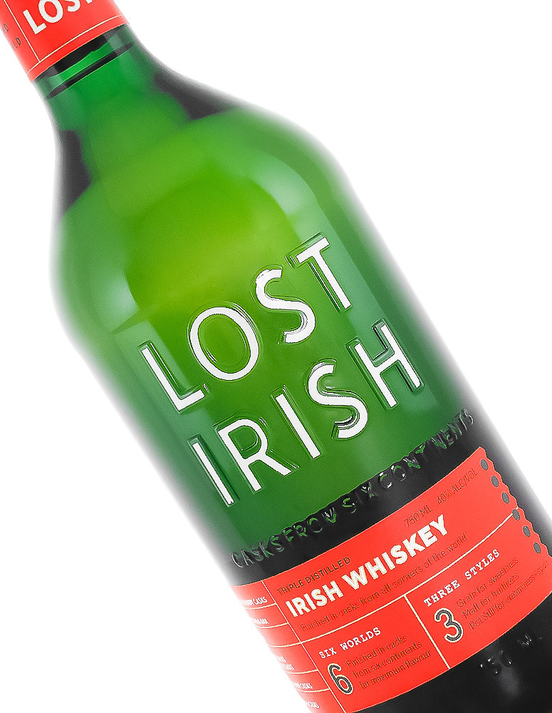 Lost Irish Triple Distilled Irish Whiskey - The Wine Country